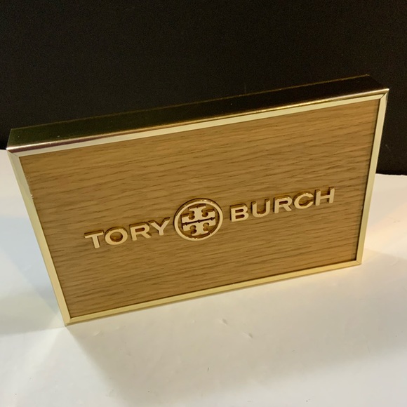 Tory Burch | Accessories | Tory Burch Store Display Plaque Gold Tone ...